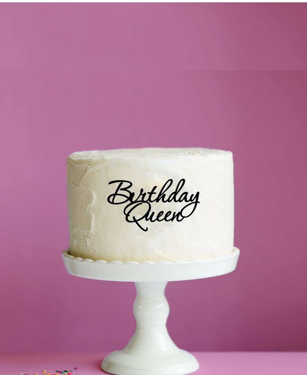 Birthday Queen Fropper – Cake Topper Co
