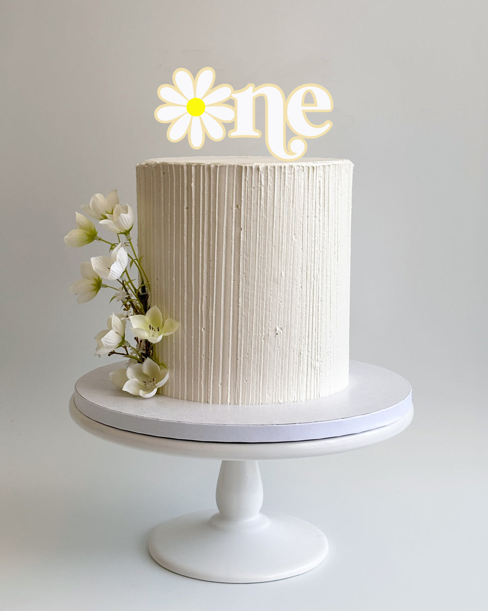 Daisy One Cake Topper – Cake Topper Co