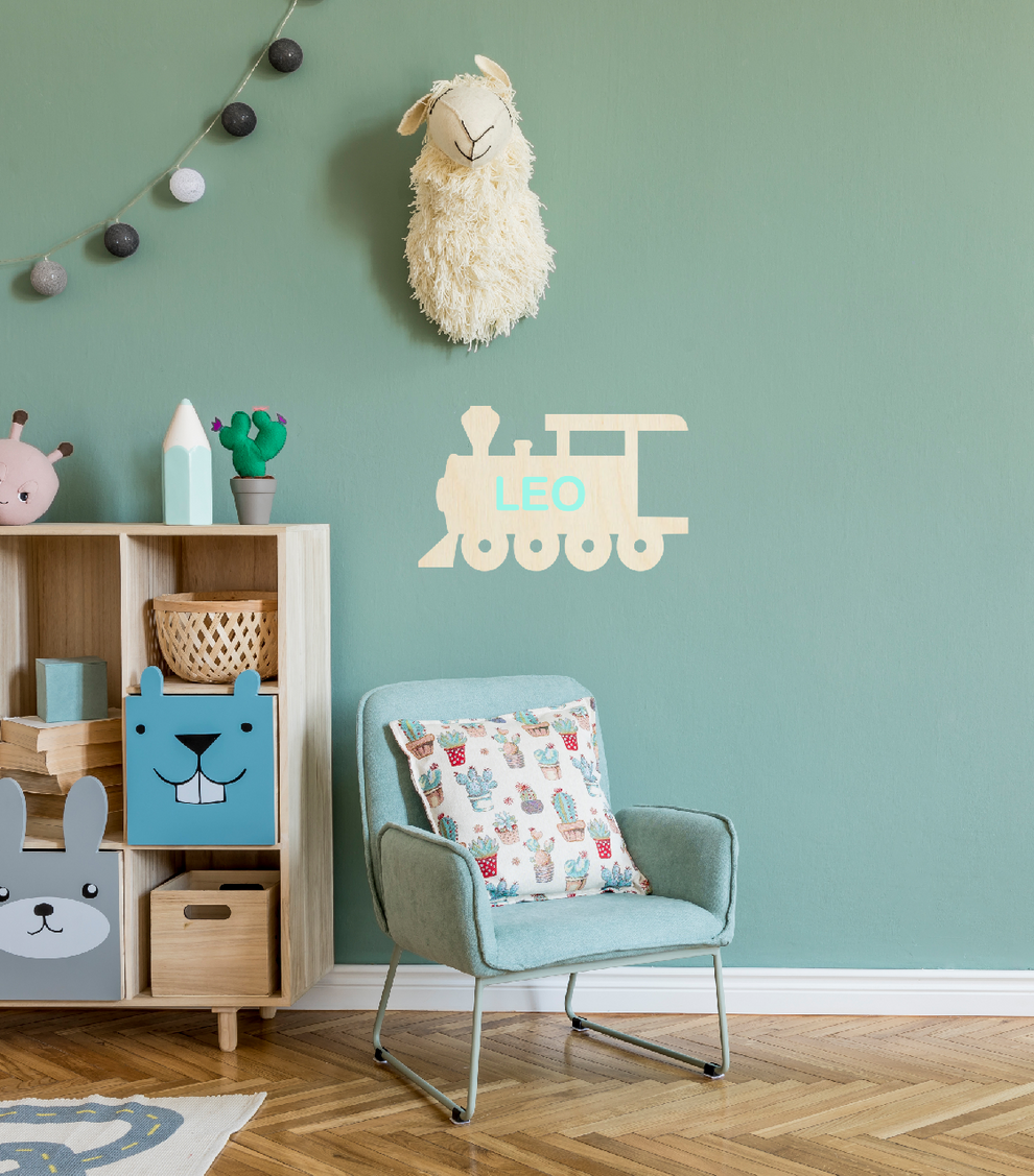 Train Door Sign - Custom Name – Cake Topper Co