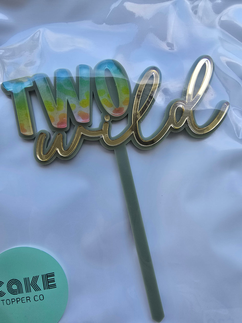 Two Wild Topper #5 CLEARANCE – Cake Topper Co